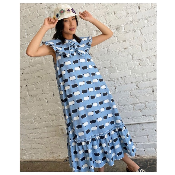 Lisa Says Gah | Dresses | Lisa Says Gah Cottagecore Stevie Denim Dress ...